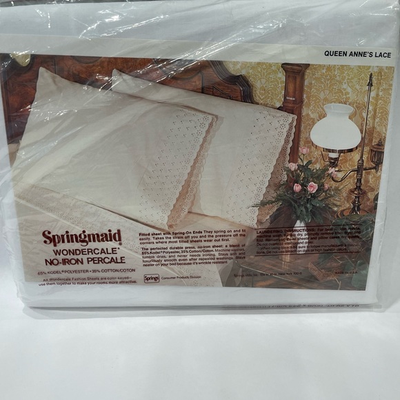 Springmaid | Bedding | Vintage Springmaid Wondercale Noiron Percale ...
